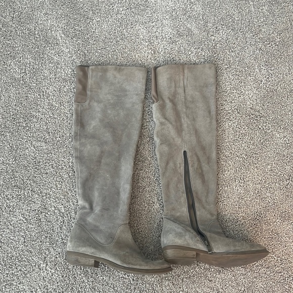 Michael Shannon | Shoes | Michael Shannon Over The Knee Suede Boots ...